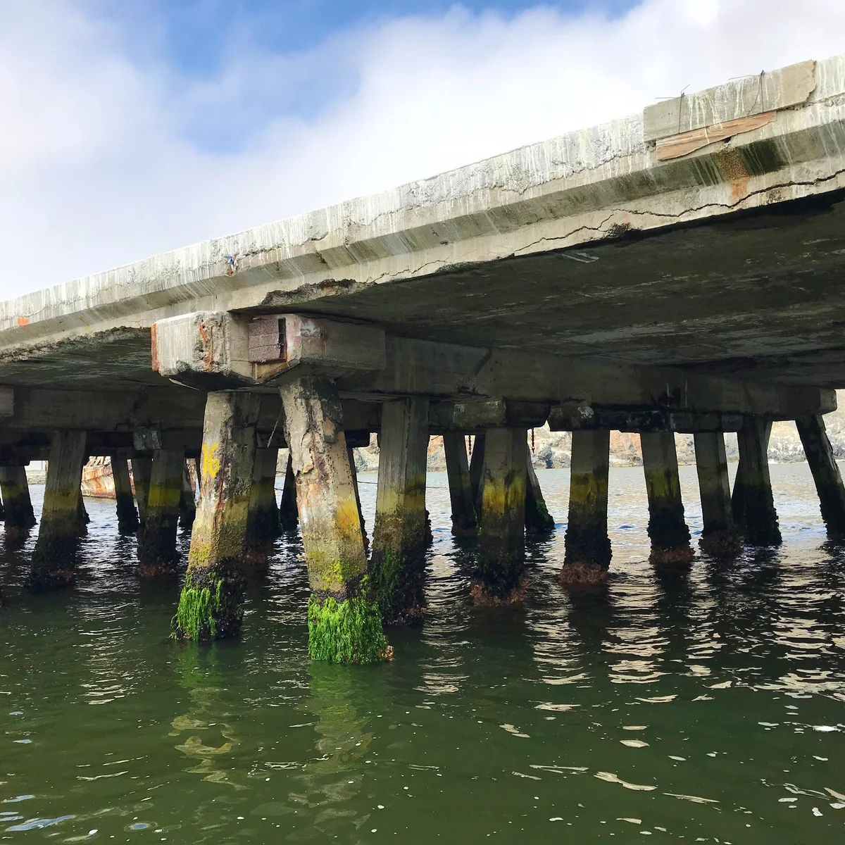 Revisión Estructural de muelle pesquero - Grupo Terramar